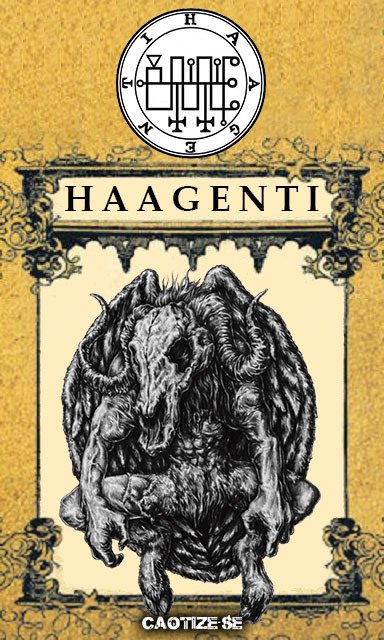Daemon Haagenti - 48º Espírito da Goétia - Caotize-se