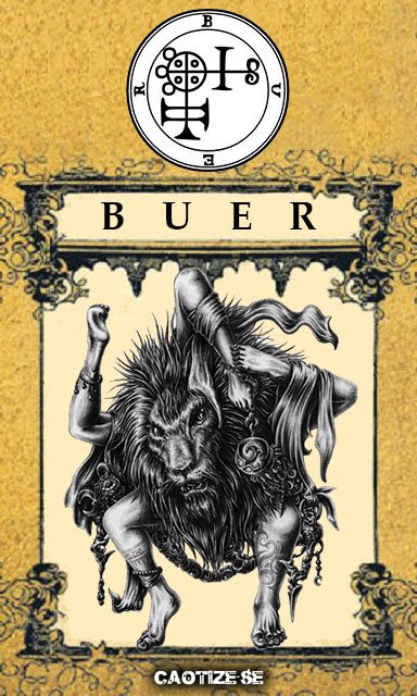Daemon Buer - 10º Espírito da Goétia - Caotize-se