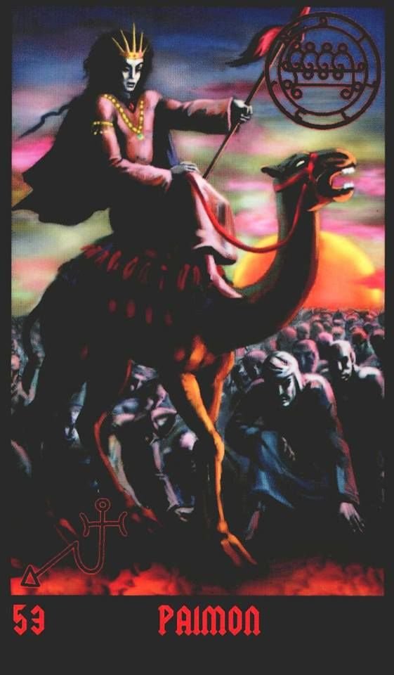 Daemon Paimon - 9º Espírito da Goétia - Caotize-se